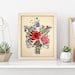 Rib Cage & Vintage Rib Cage and Flowers Collage • 4 Sizes! • Antique ...