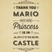 Super Mario Bros. Quote • 8x10 Wall Art / Print • High Quality Giclée ...