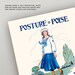 Posture Poise Print Correct Posture 8X10 Print Vintage - Etsy