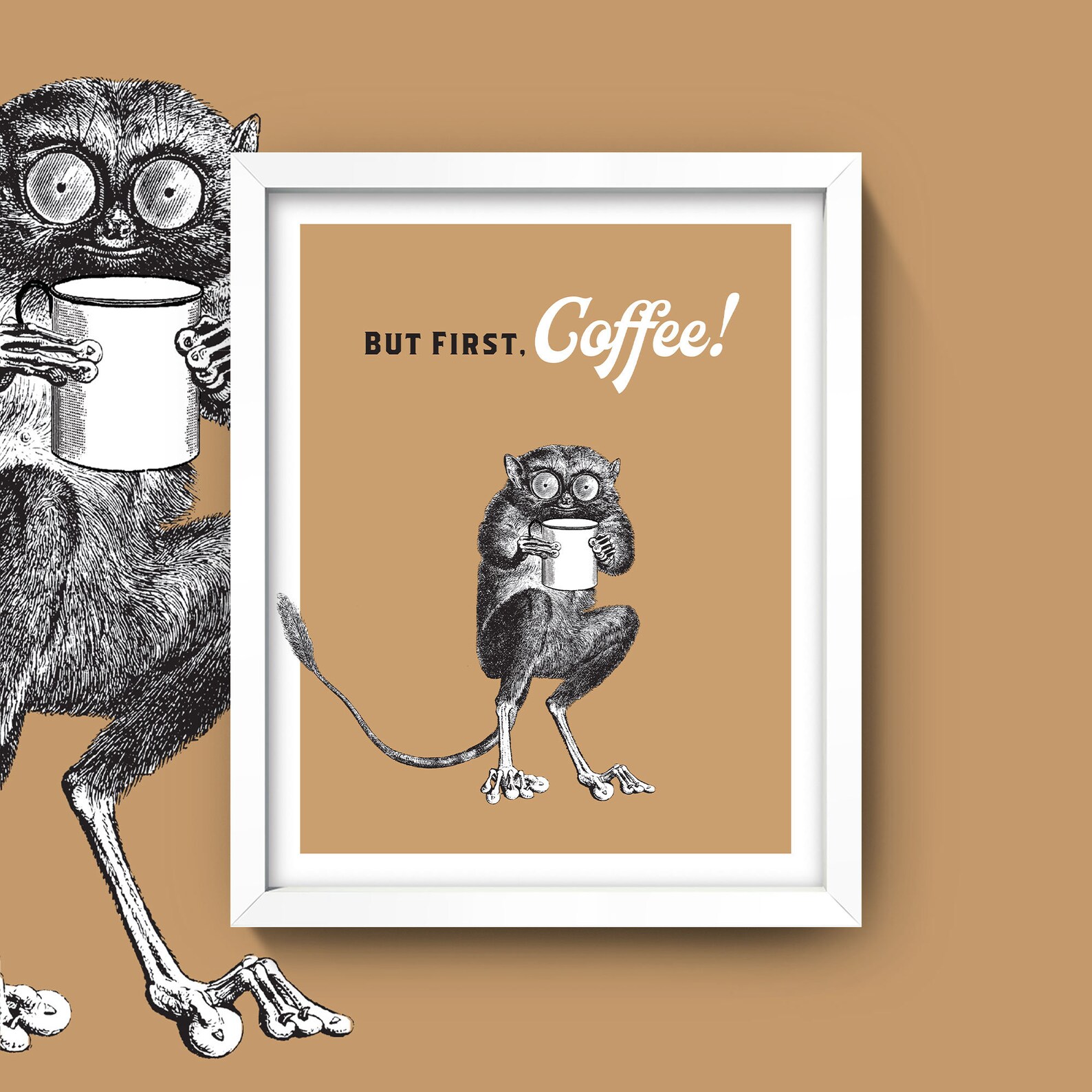But First Coffee Print 8x10 Wall Art High Quality Giclée - Etsy