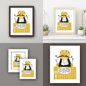 Spaghetti Print • Vintage Kitchen Art • 4 Sizes! 8X10, 9X12 & 12X16 ...