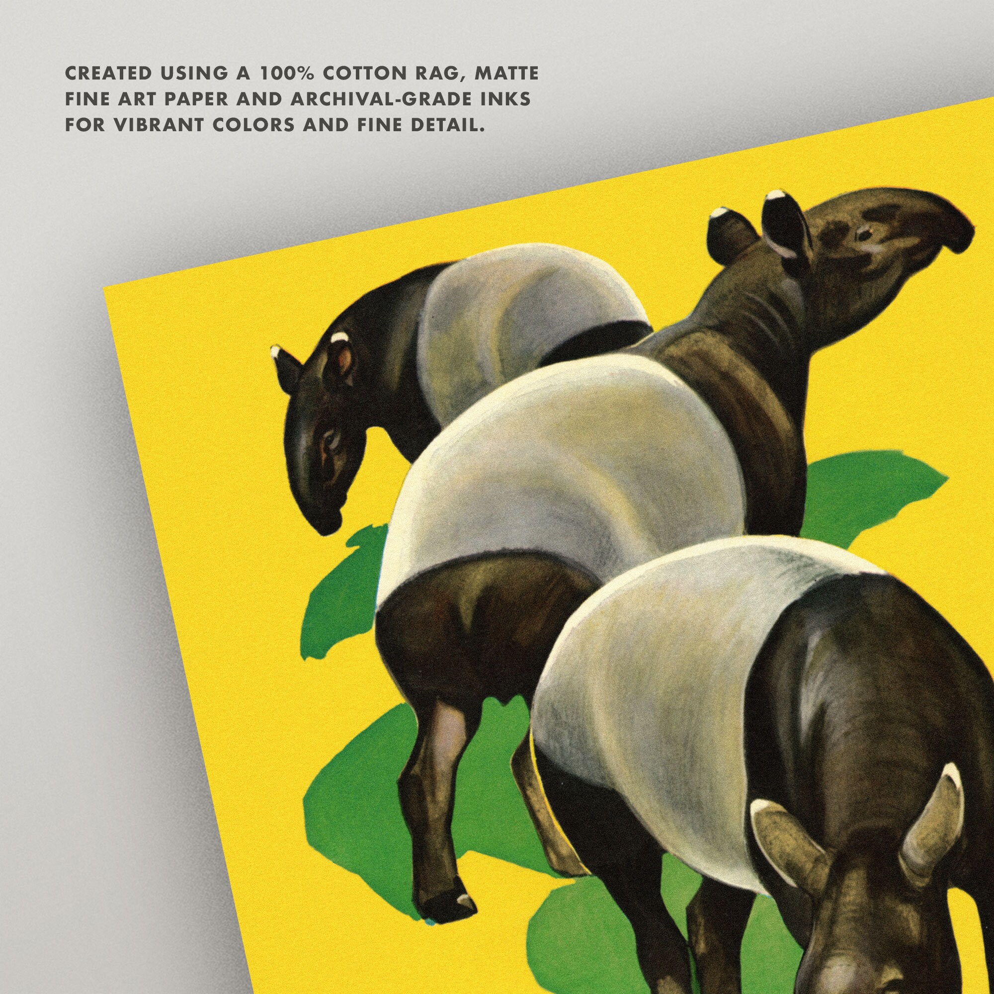 Vintage Tapir Poster Vintage Berlin Zoo Print 3 Sizes | Etsy