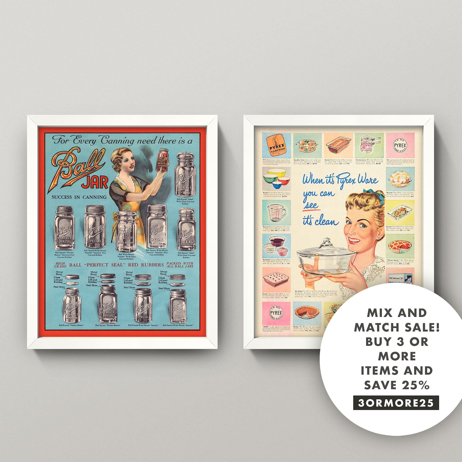 Vintage Cookware Ad 8x10 Print 1940s / 1950s Kitchen Wall | Etsy