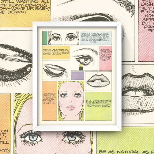 Mod Pop Art - Etsy
