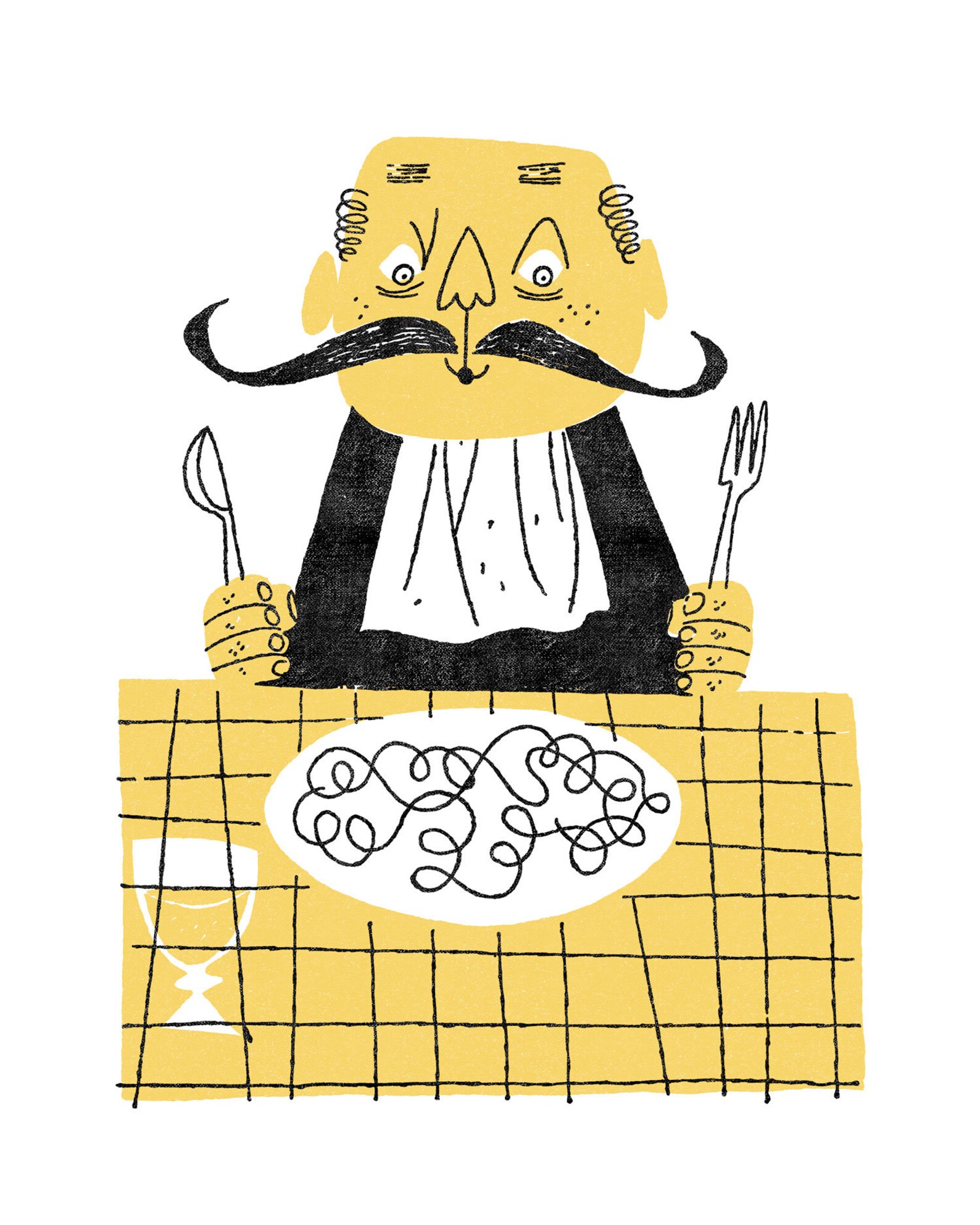 Spaghetti Print • Vintage Kitchen Art • 4 Sizes! 8X10, 9X12 & 12X16 ...