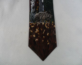 Bears tie | Etsy