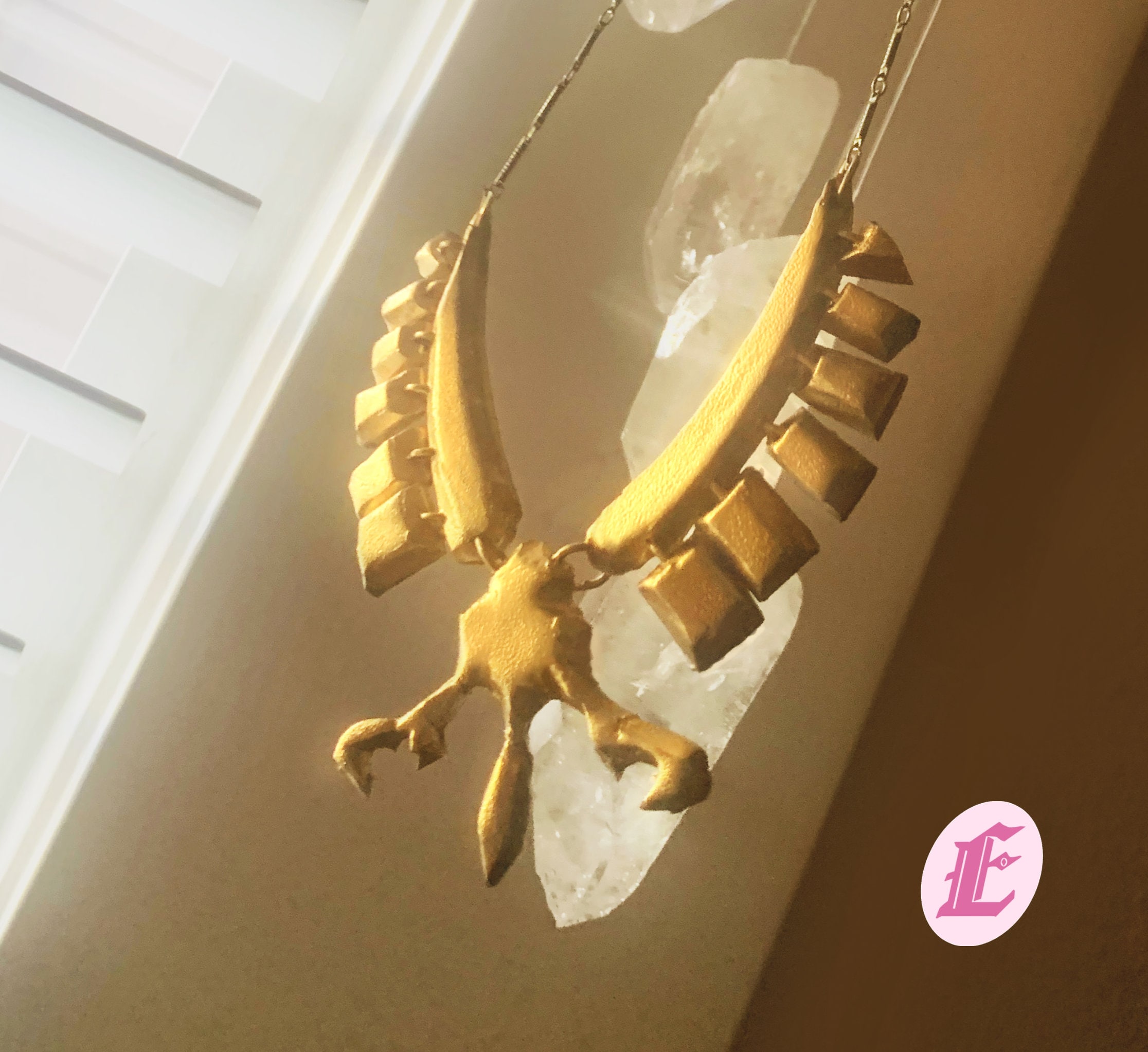 BOTW Zelda's Hyrule Crest Necklace Pattern - Foam Craft - Etsy