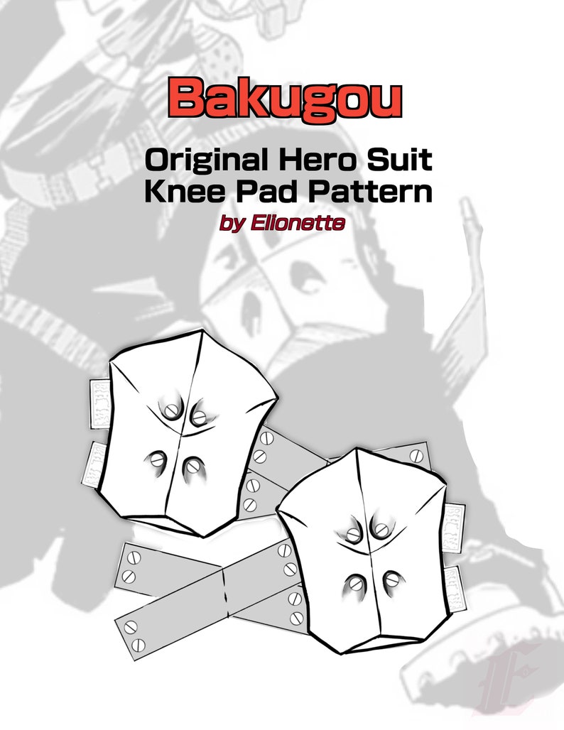 Bakugou Knee Pad Pattern - Etsy