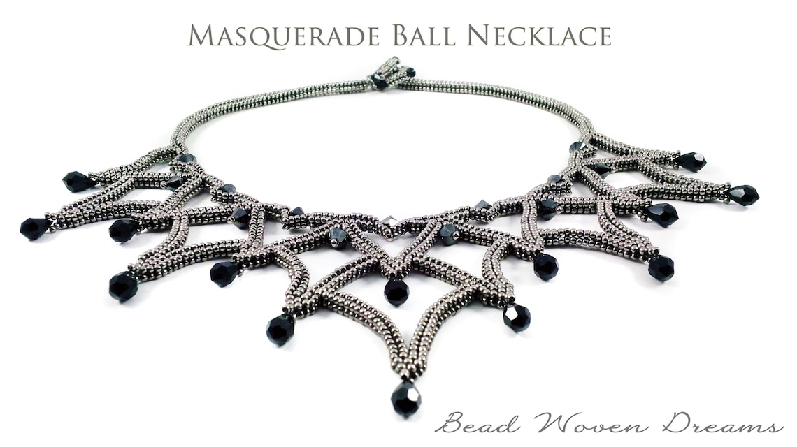 Masquerade Ball Necklace Tutorial - Etsy