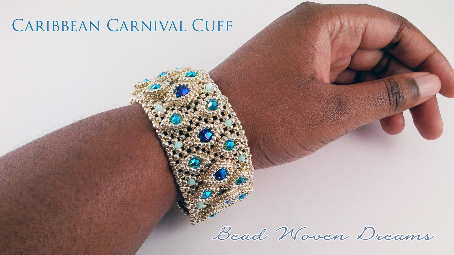 Caribbean Carnival Cuff Tutorial: PDF Instructions... Please Read ...