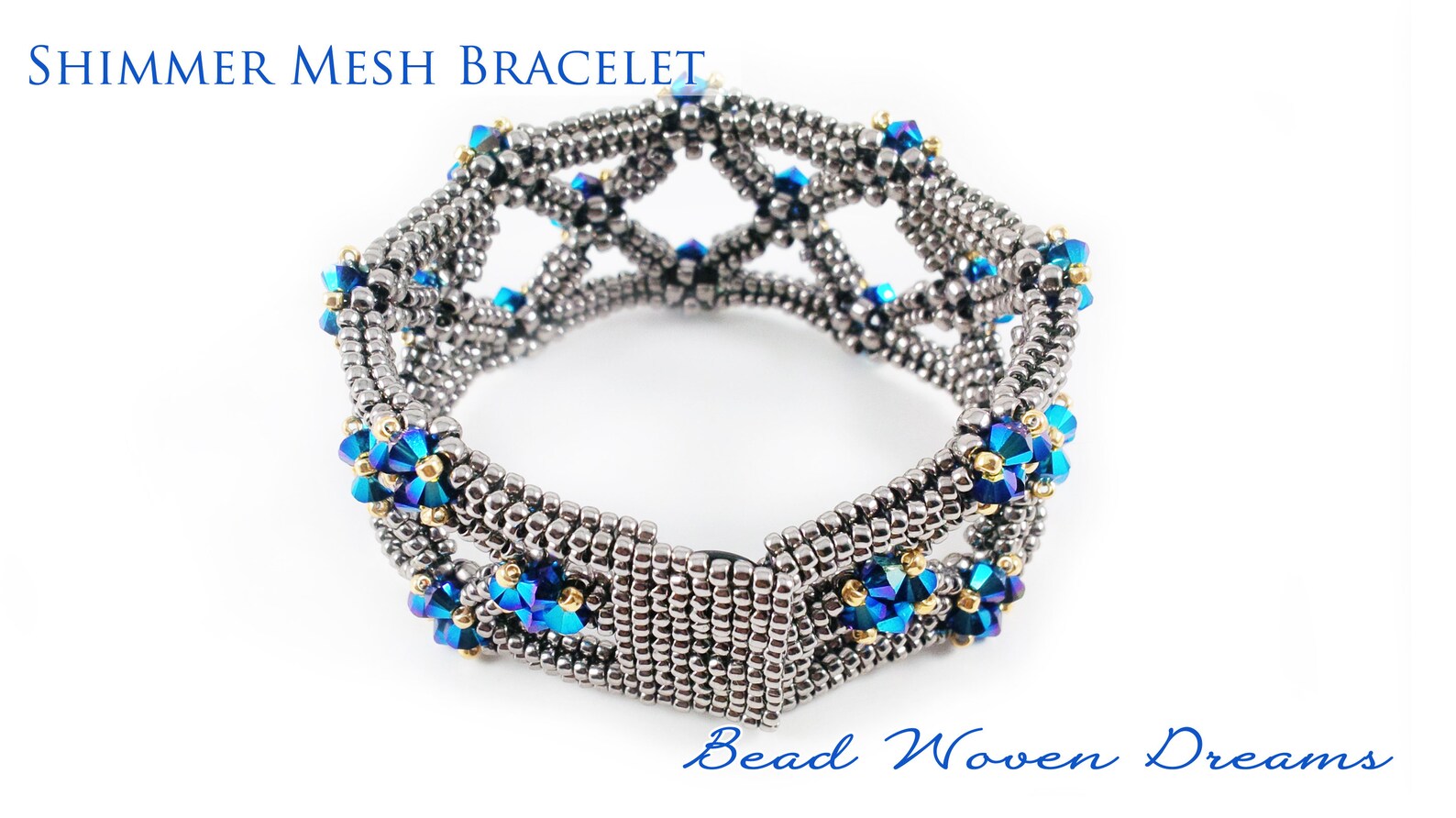 Shimmer Mesh Bracelet Tutorial: PDF Instructions - Etsy