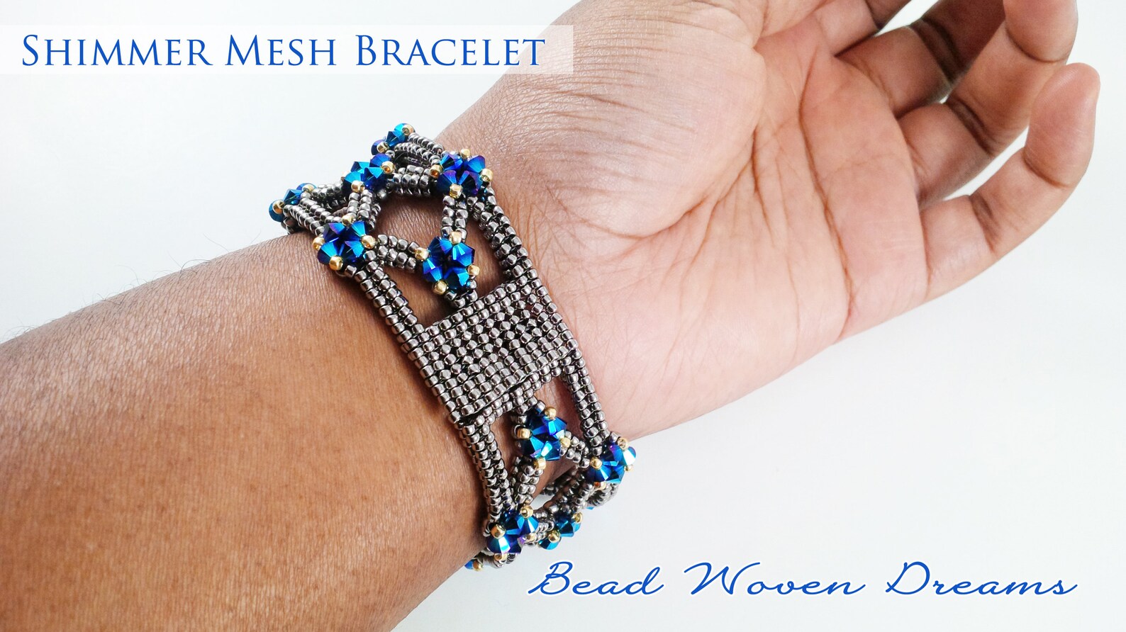 Shimmer Mesh Bracelet Tutorial: PDF Instructions - Etsy