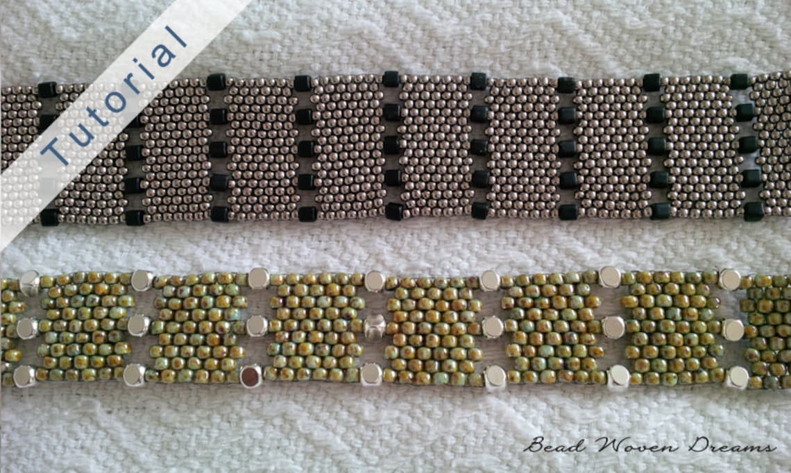 Beaded Chain Mesh Bracelet Tutorial - Etsy