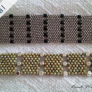 Beaded Chain Mesh Bracelet Tutorial - Etsy