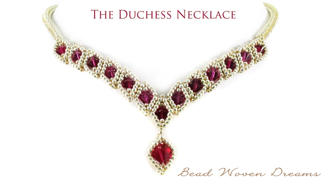 The Duchess Necklace Tutorial - Etsy