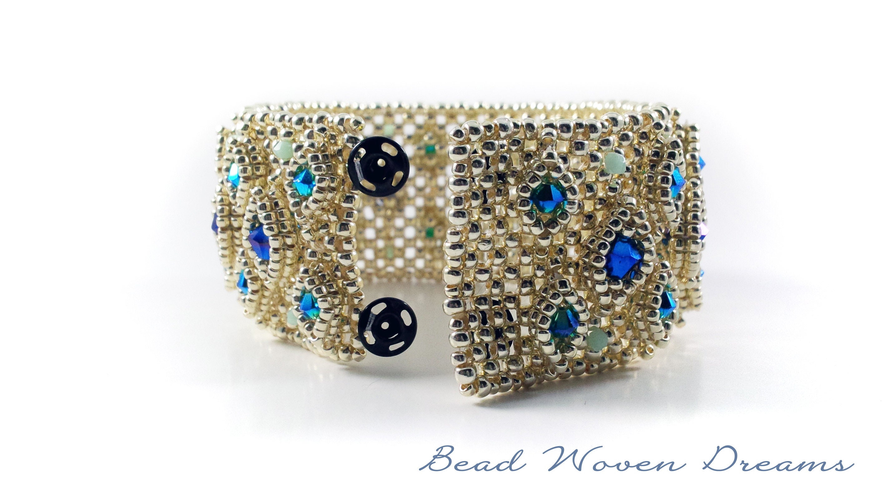 Caribbean Carnival Cuff Tutorial: PDF Instructions... Please Read ...