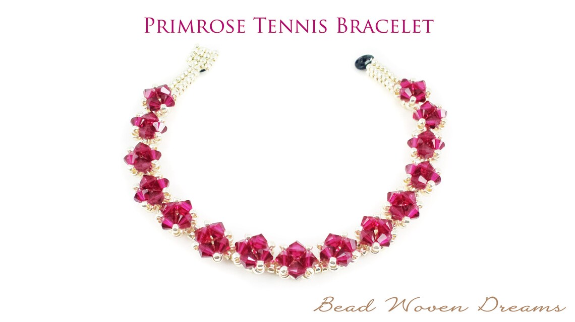 Primrose Tennis Bracelet - Etsy