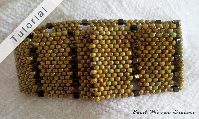 Beaded Chain Mesh Bracelet Tutorial - Etsy