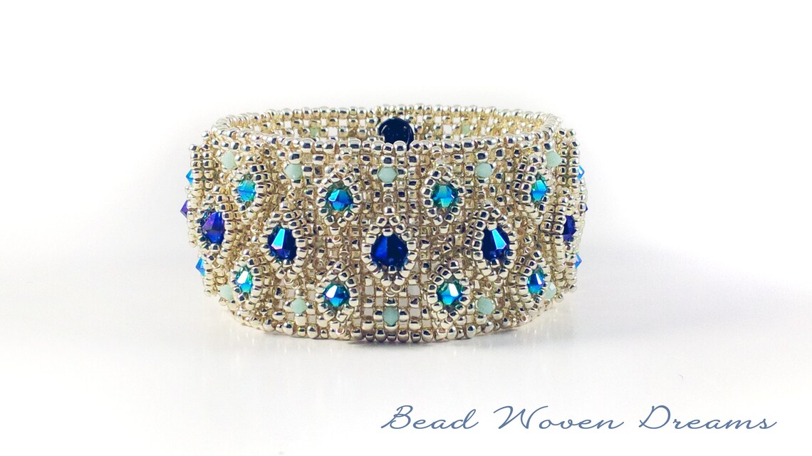 Caribbean Carnival Cuff Tutorial: PDF Instructions... Please Read ...