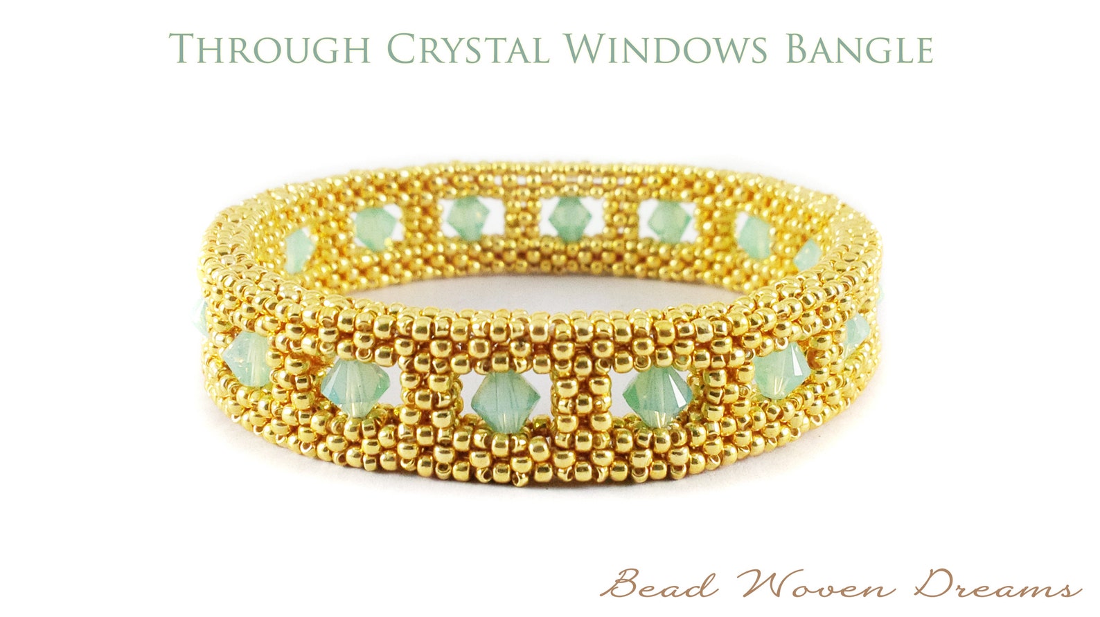 Through Crystal Windows Bangle-bracelet and Earring Tutorial - Etsy