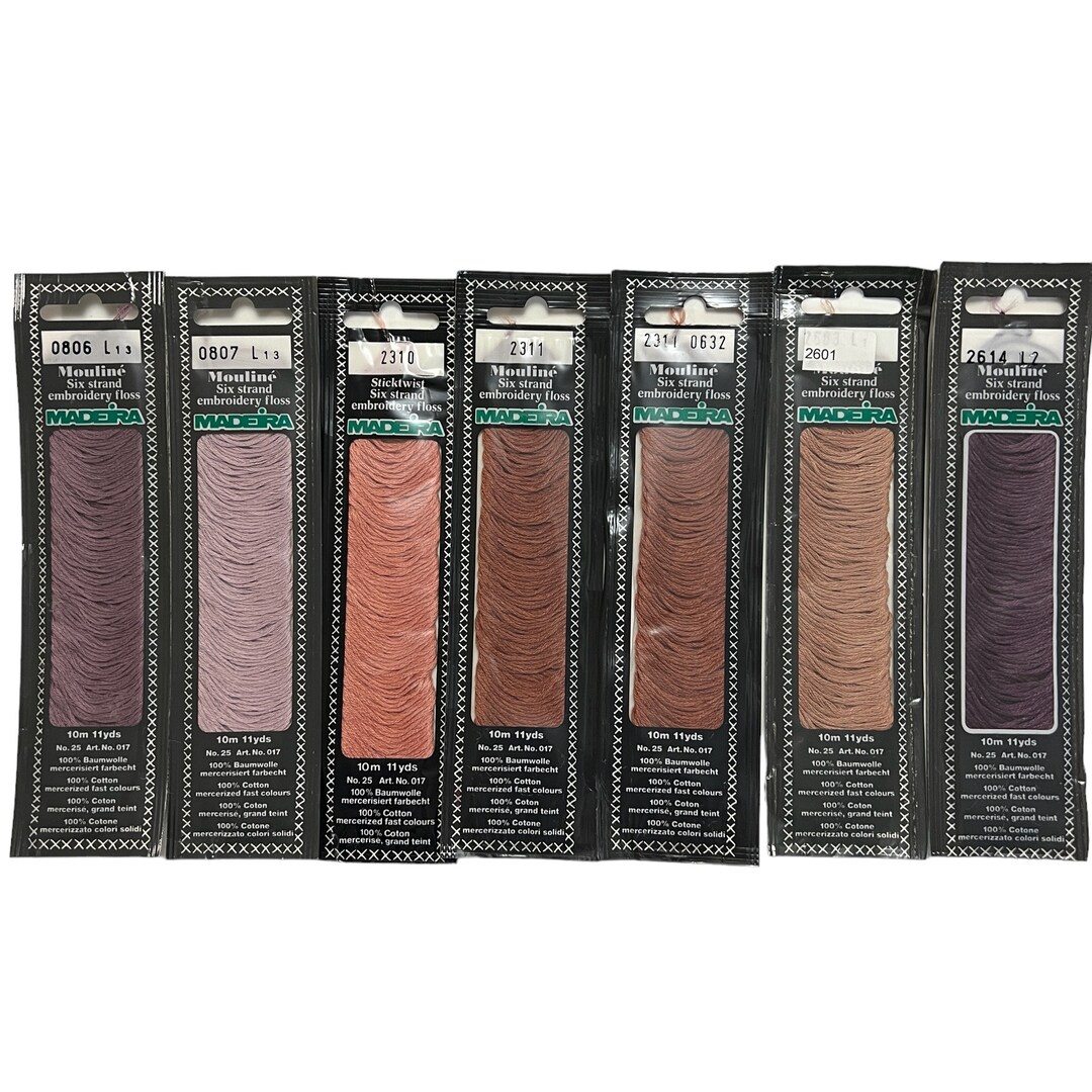 Madeira Moline' Six Strand Embroidery Floss Made in Germany - Etsy