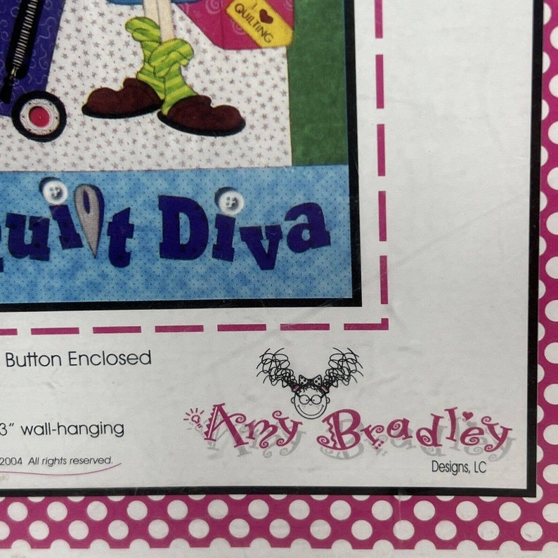 Amy Bradley Designs LC Quilt Diva 29 1/2 X 52 3/4 - Etsy