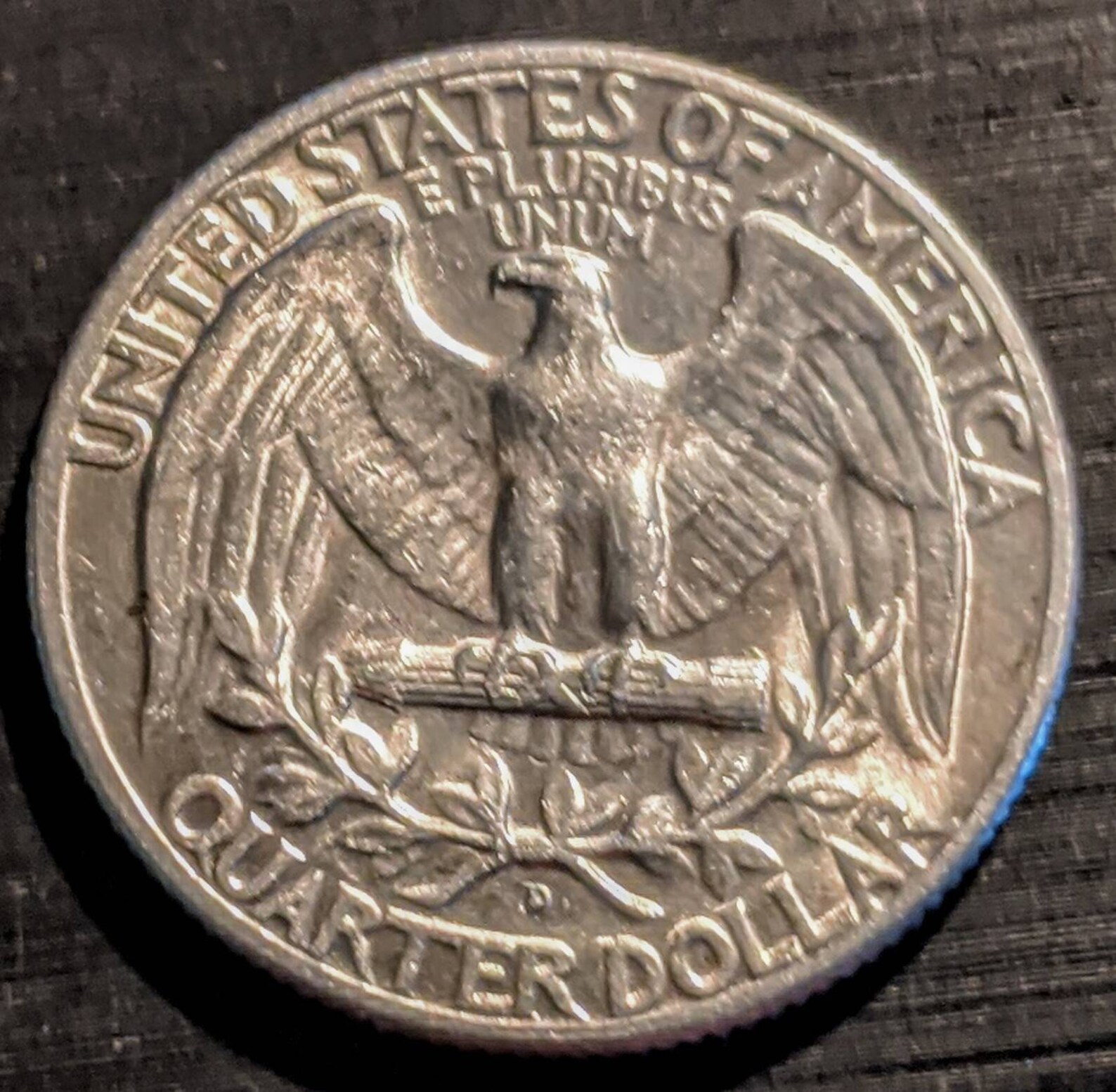 1952-D High Grade Silver Washington Quarter Piece Antique Authentic ...