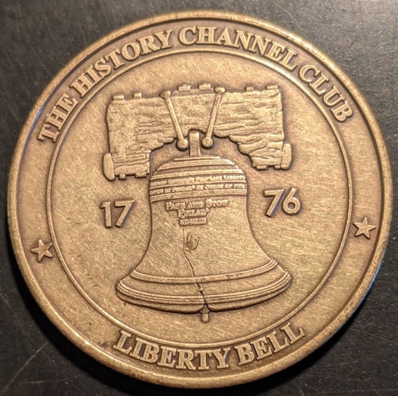 Cracked Liberty Bell Coin
