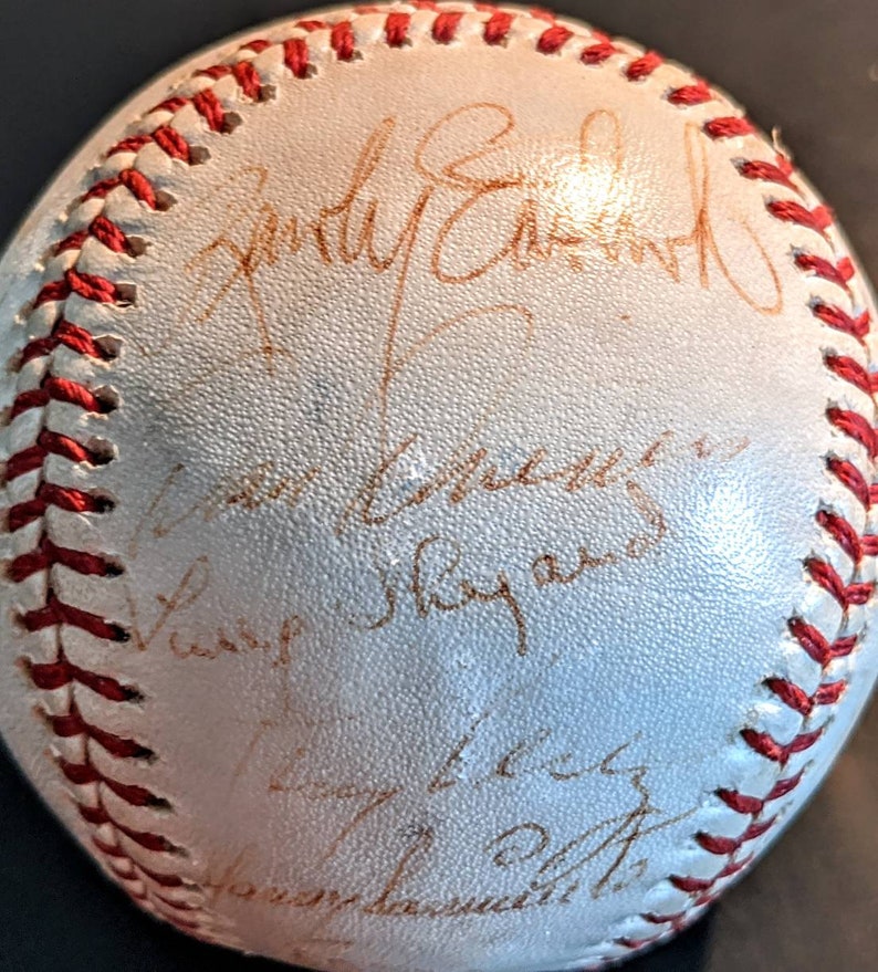 Rare Vintage Cincinnati Reds Signed Team Ball Autographed Tom Seaver ...