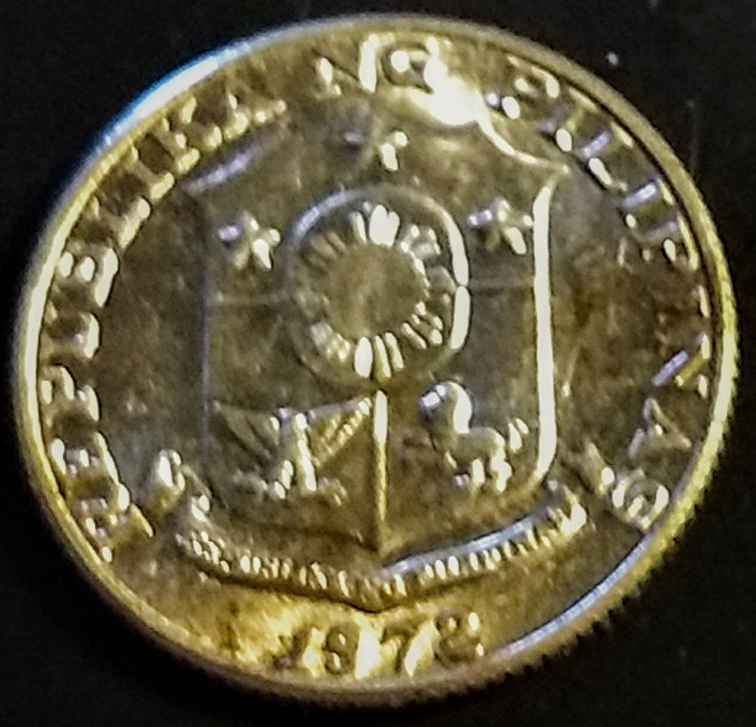 A 1972 Higher Grade 10 Sampung Sentimos Republika NG Philipinas ...