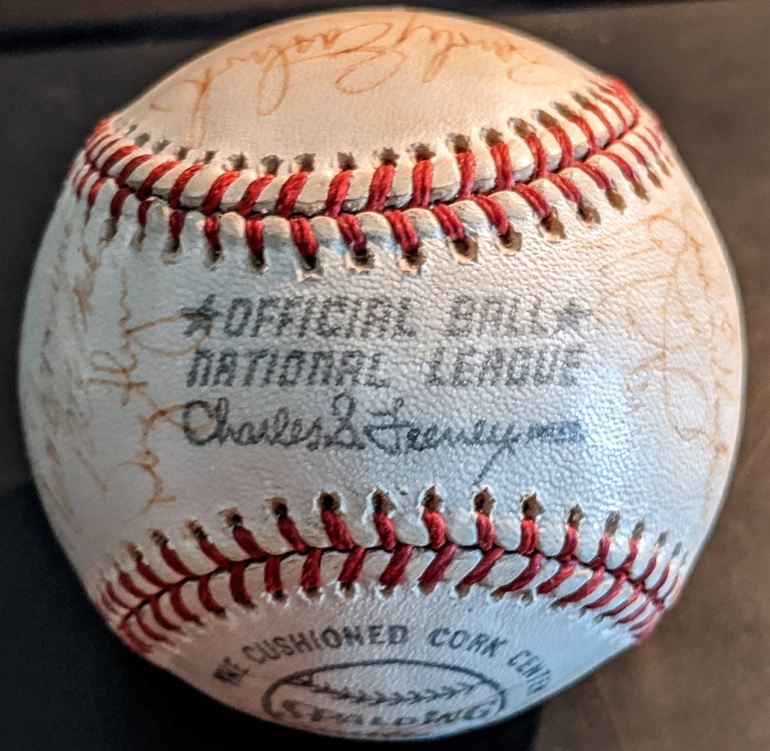 Rare Vintage Cincinnati Reds Signed Team Ball Autographed Tom Seaver ...