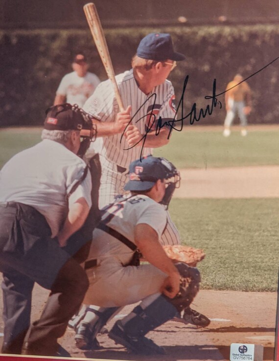 Ron Santo Vintage Autographed Major League Authentic Hall of | Etsy
