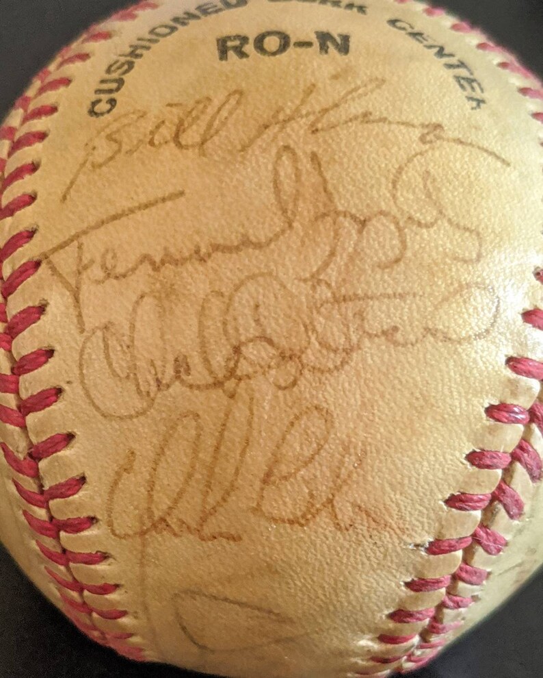 Rare Vintage San Diego Padres Signed Team Ball Autographed - Etsy