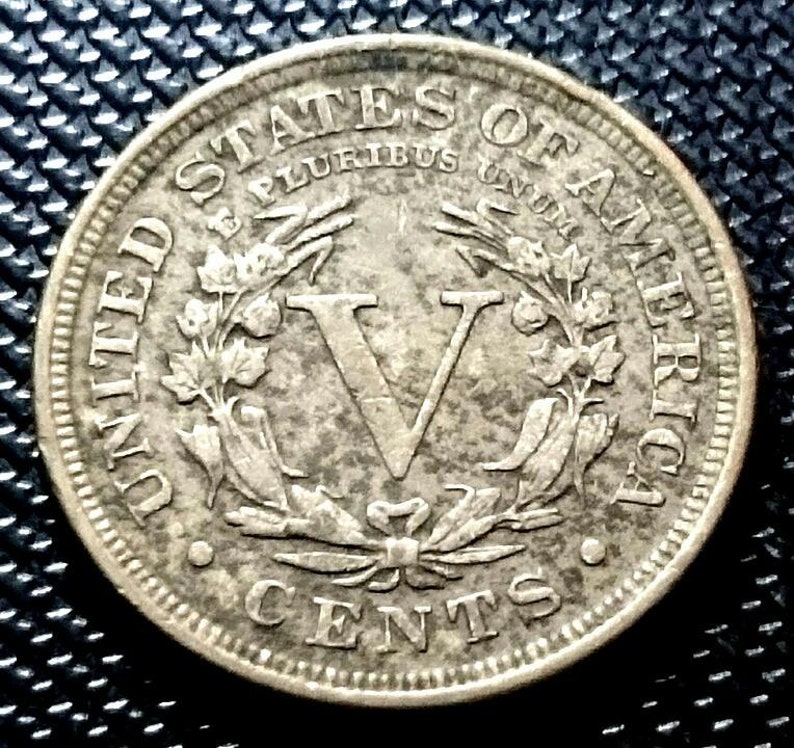 Vintage 1903 V Nickel Full Liberty and Date Five Cent Piece | Etsy