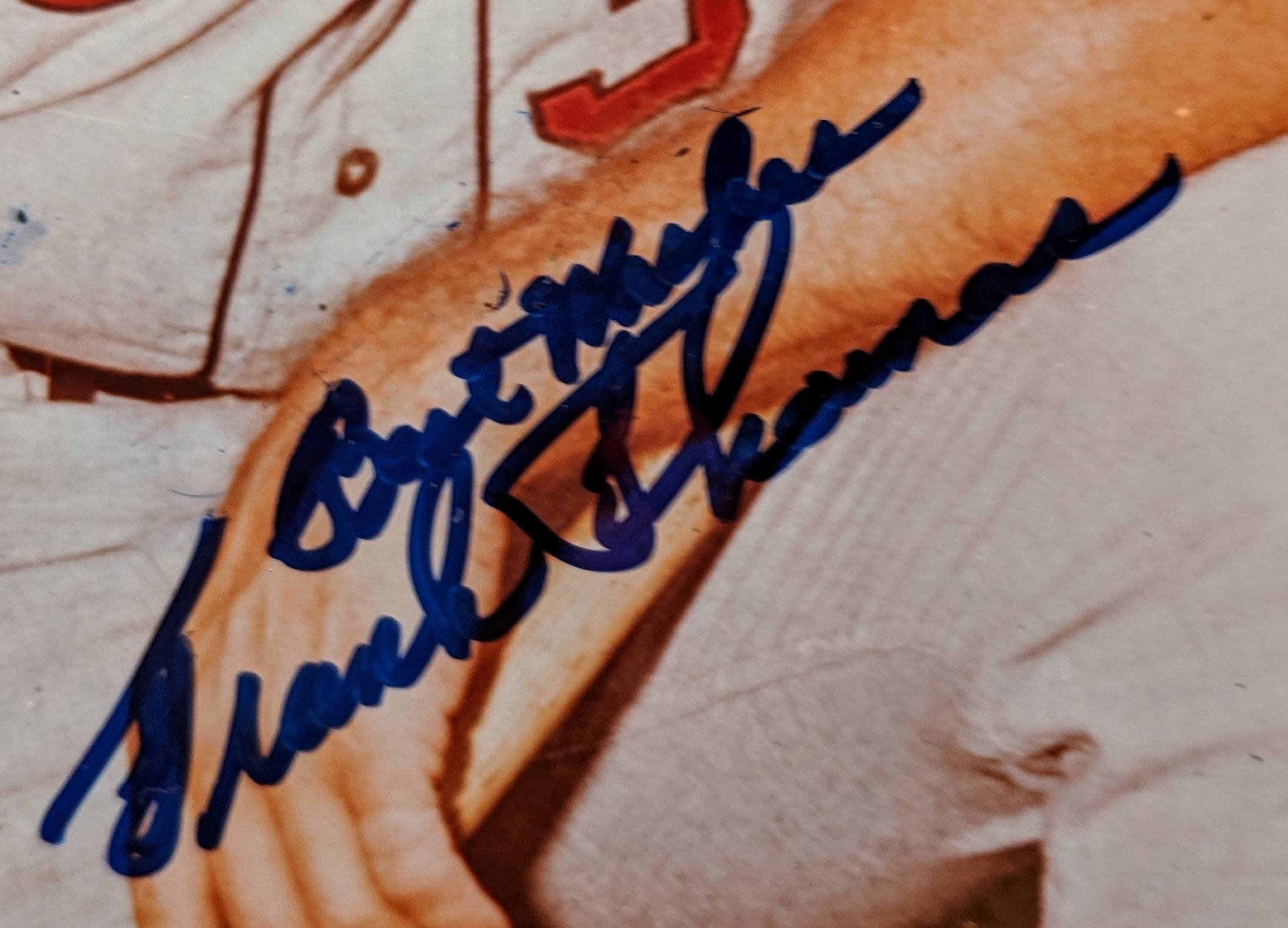 SALE Frank Thomas Milwaukee Braves Vintage Autographed Major | Etsy