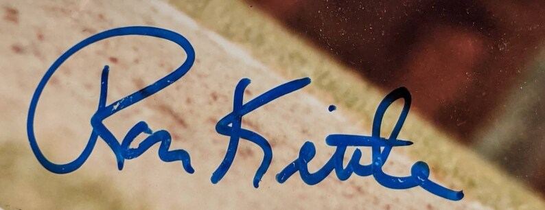 Ron Little Chicago White Sox Vintage Autographed Major League Authentic ...