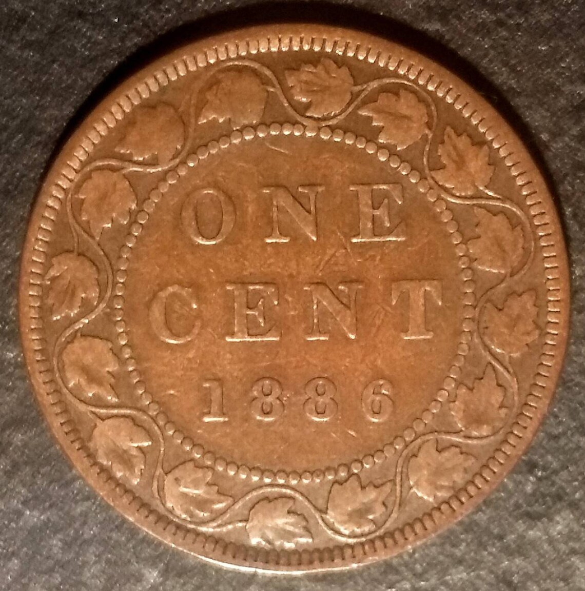 1886 Queen Victoria Large One Cent Canada Nicer Grade Coin Old - Etsy