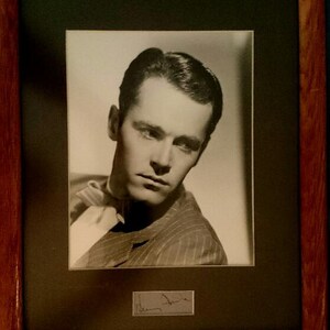 Signed & Matted Henry Fonda Grapes of Wrath Steinbech Album Page Early ...