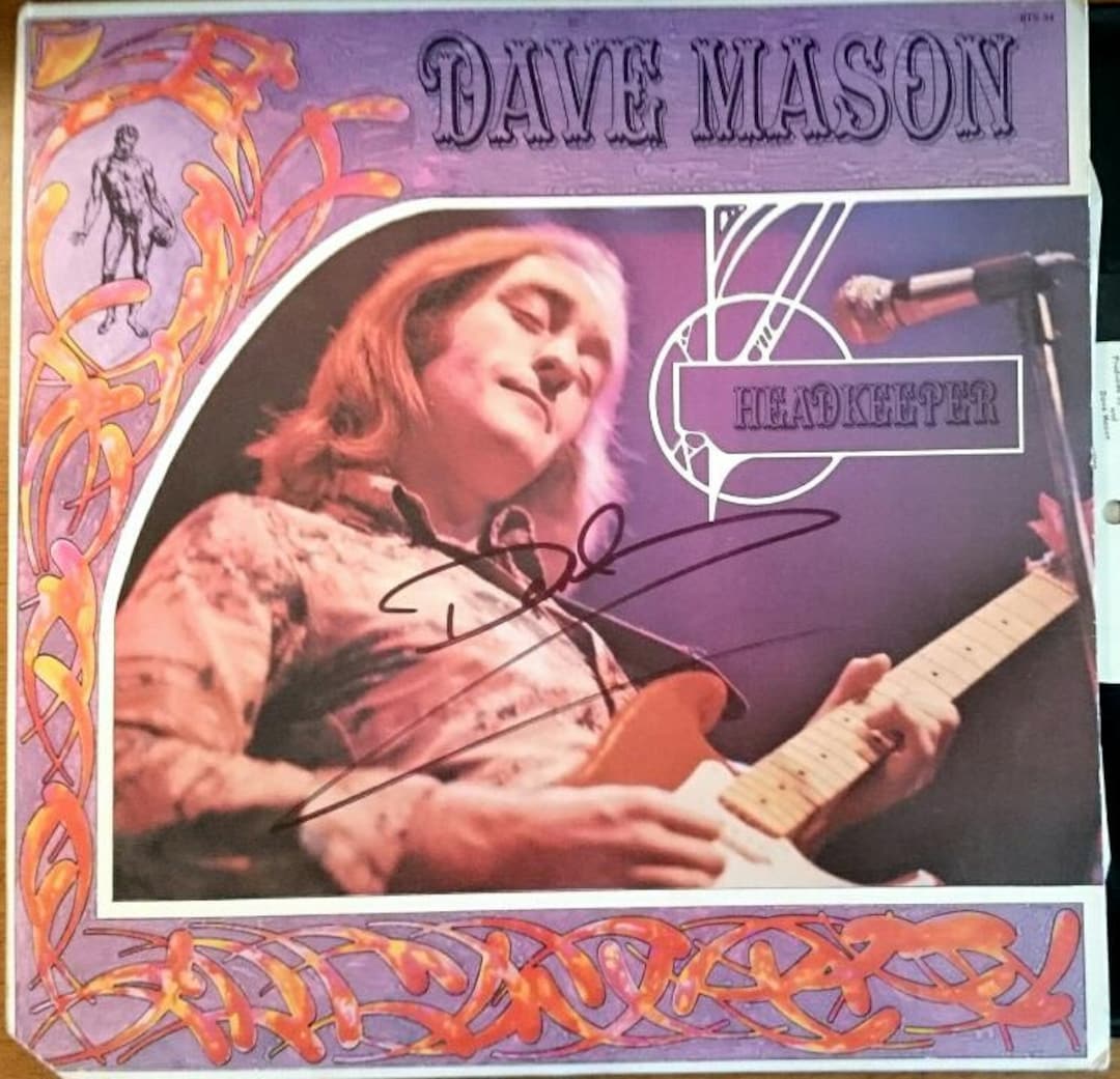 Signed Dave Marson Record Authentic Legend Autograph Antique Rock and ...