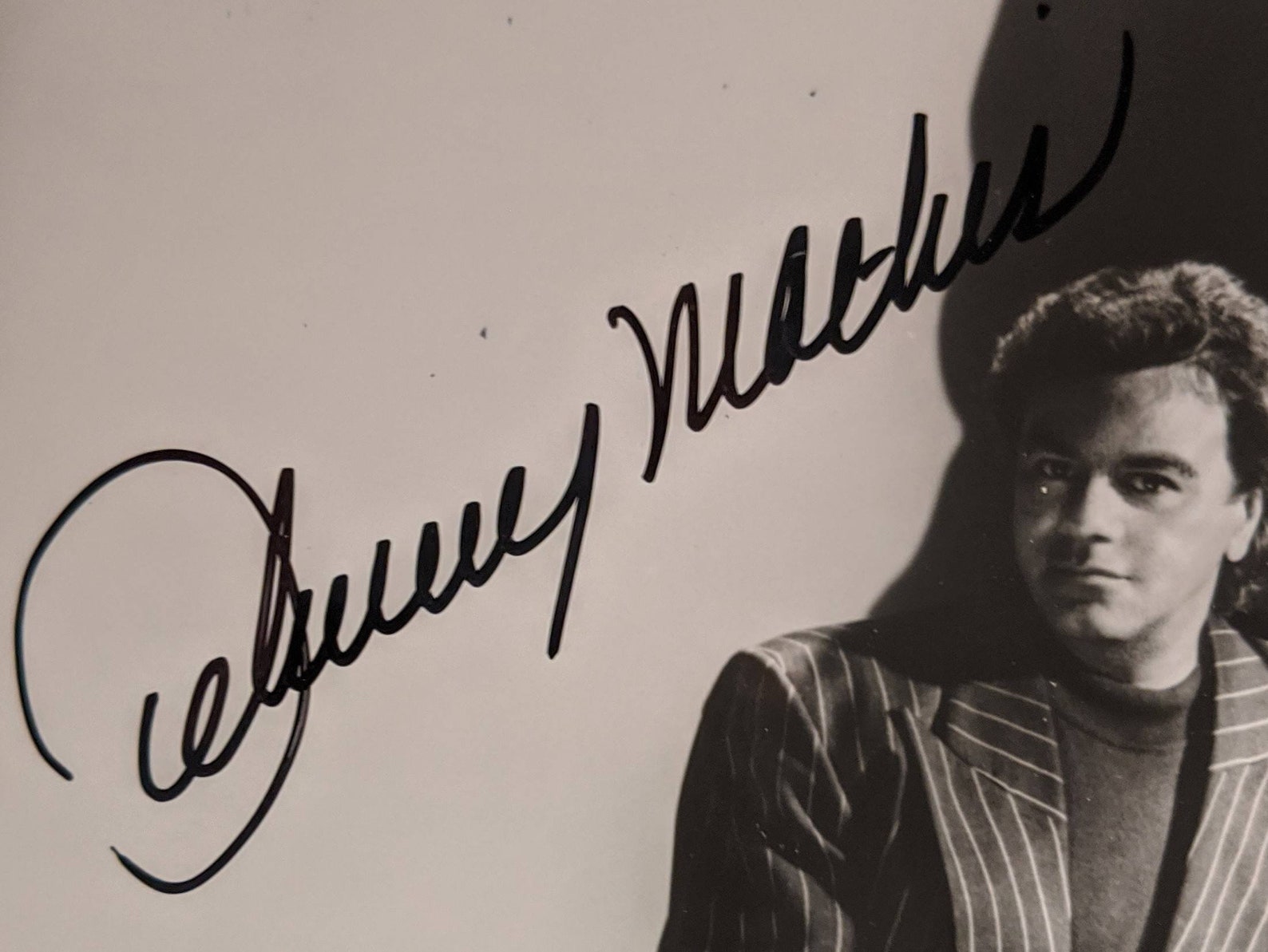 Vintage Johnny Mathis Singer Signed 8x10 Autographed Classic - Etsy