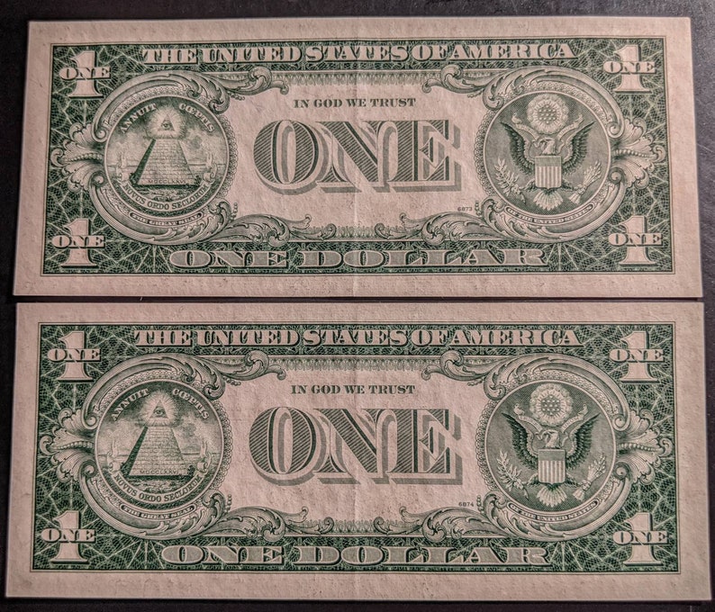 Rare 1935H Star Note Pair of Uncirculated Crisp Consecutive | Etsy