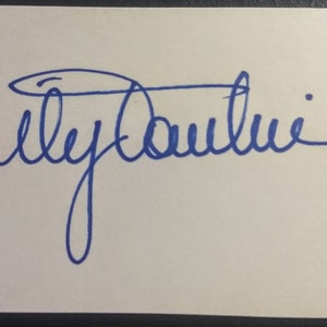 Signed Lily Tomlin 3x5 Card! Guaranteed Authentic Autograph Comedian ...