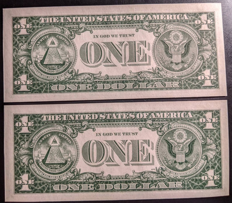 Rare Pair of 1963 A Star Notes Uncirculated Crisp Consecutive - Etsy