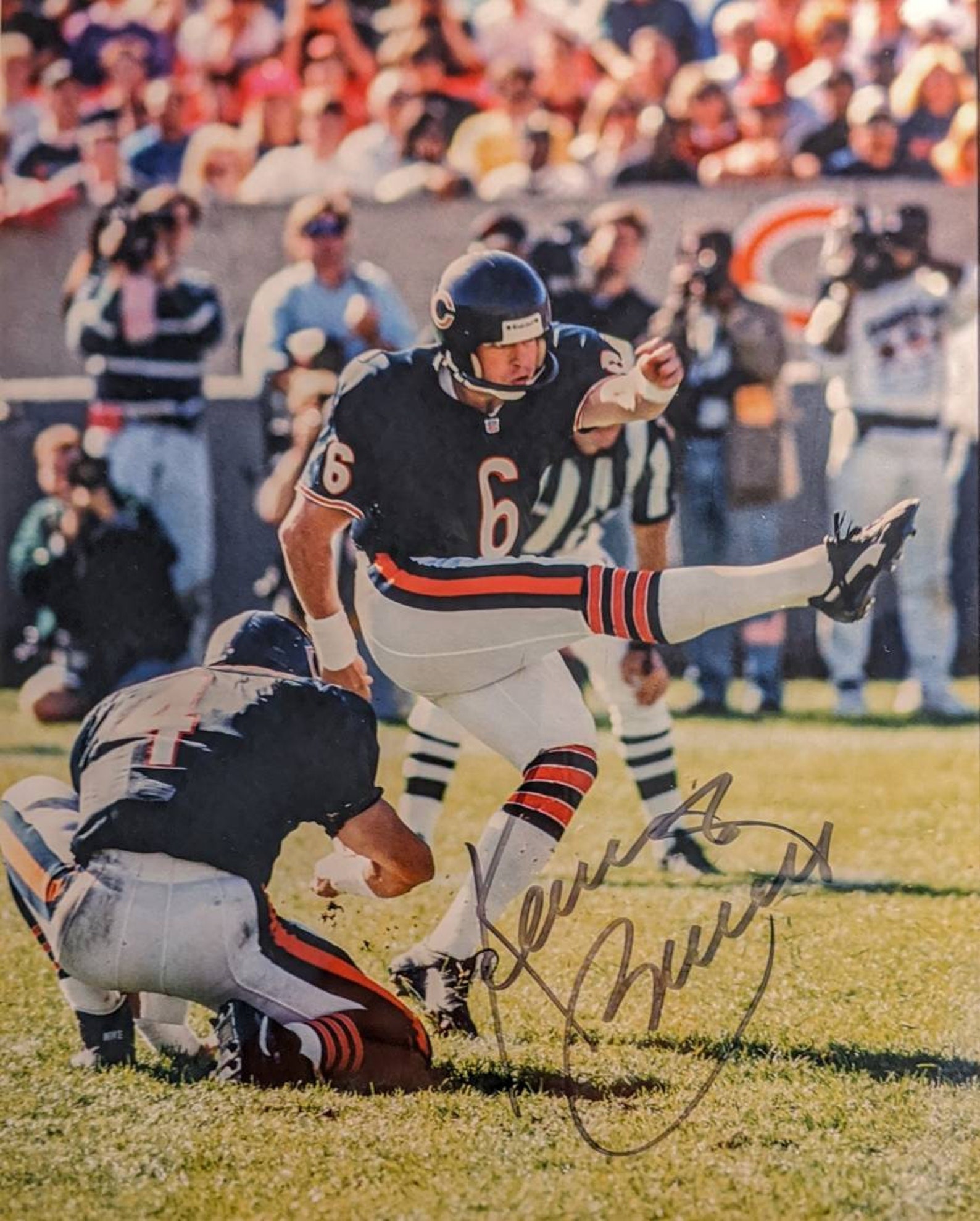 Kevin Butler Chicago Bears 15 x 17 Encadré et Matted Pristine | Etsy