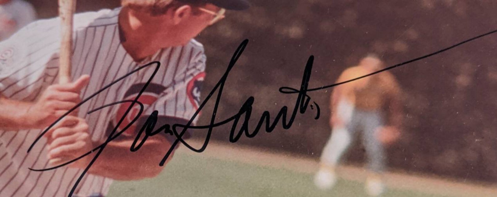 Ron Santo Vintage Autographed Major League Authentic Hall of | Etsy