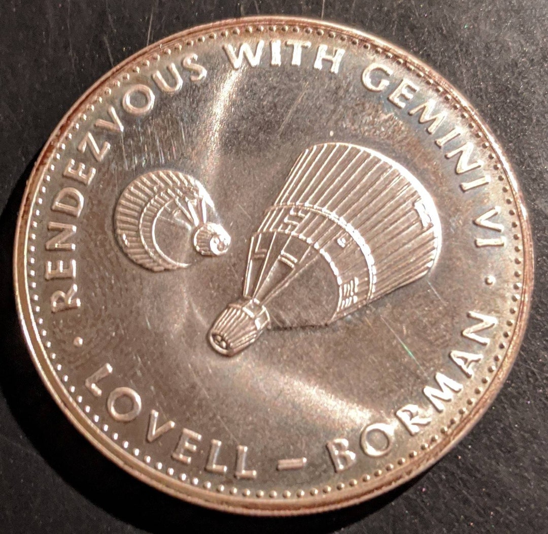 Rendezvous With Gemini VI Lovell Borman Gemini VII High Grade - Etsy