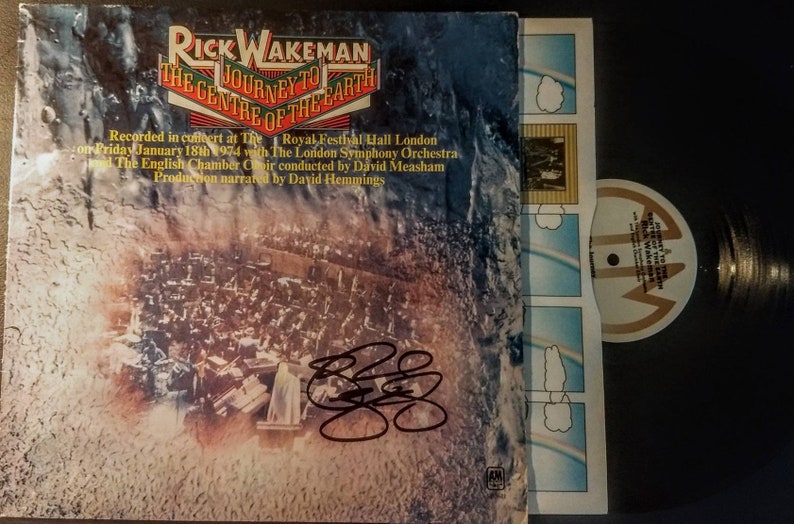 Signed Rick Wakeman Record Authentic Legend Autograph Antique | Etsy