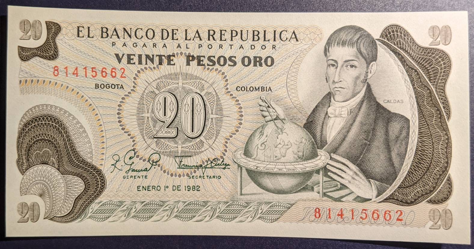 Vintage Pagara Al Portador Crisp Uncirculated 1982 La - Etsy UK