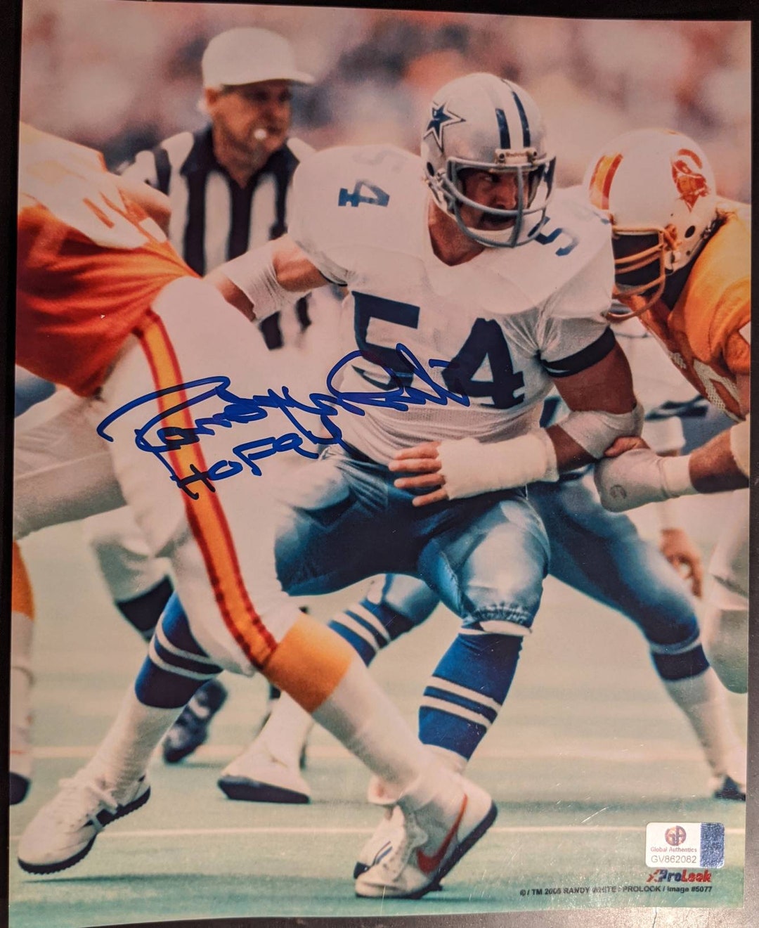 HOF Randy White Dallas Cowboy Vintage Autographed NFL National Football ...