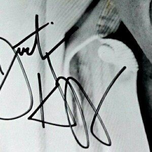 Vintage Autographed Dustin Hoffman Signed 8x10 Classic Black and White ...